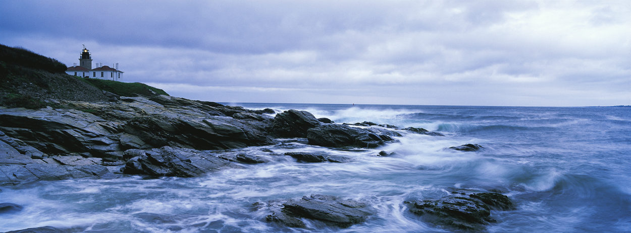 G5 - Beavertail Lighthouse in Storm - Onne van der Wal