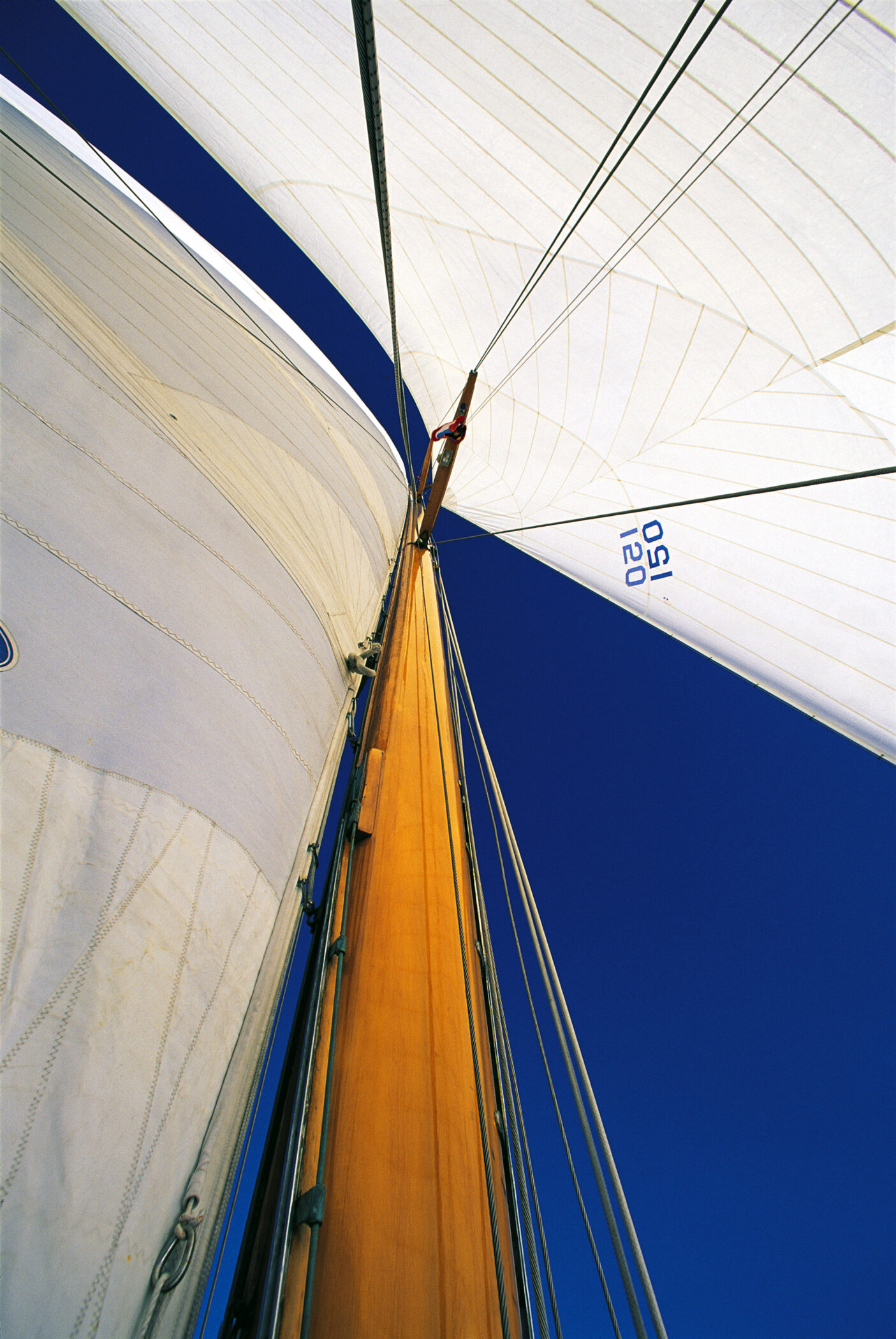 Aluminum Mini Print: G68 - Nirvana Mast and Sails - Onne van der Wal